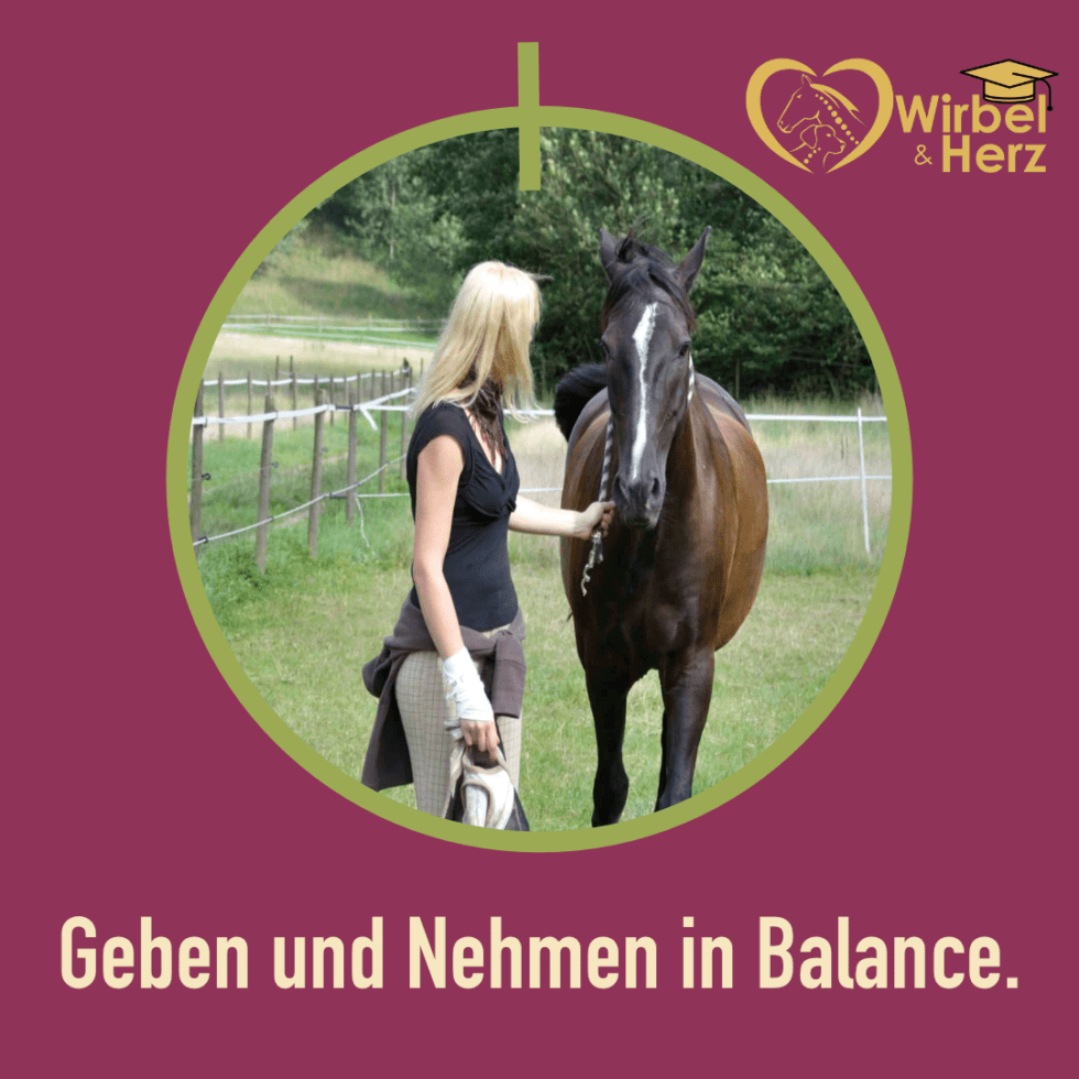 Geben und Nehmen in Balance